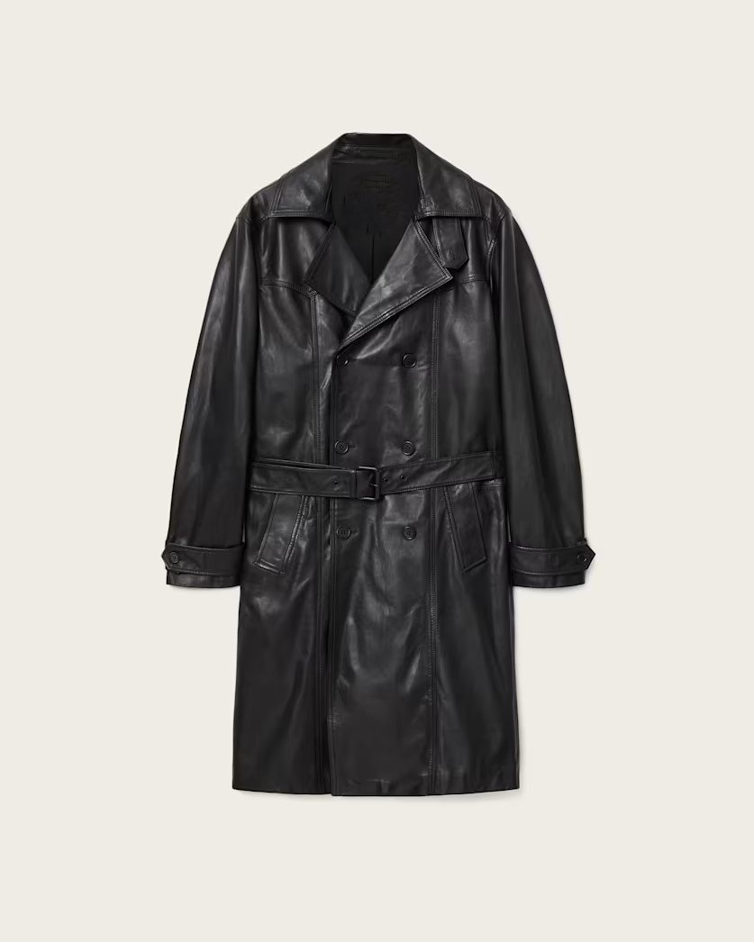 Neu Hide Kellett Leather Trench Coat - neuhide.com